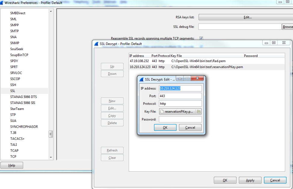 Decrypting SSL Session